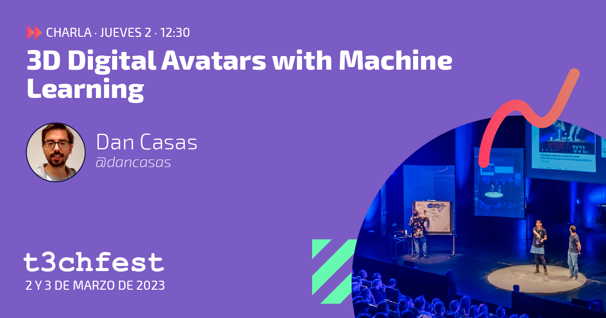 3D Digital Avatars with Machine Learning - T3chFest 2023